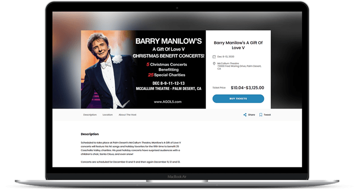 Event registration and eTicketing Sofware for Square and Stripe